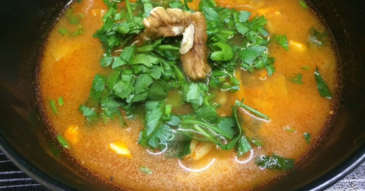 Швидкий суп харчо | GreenPost