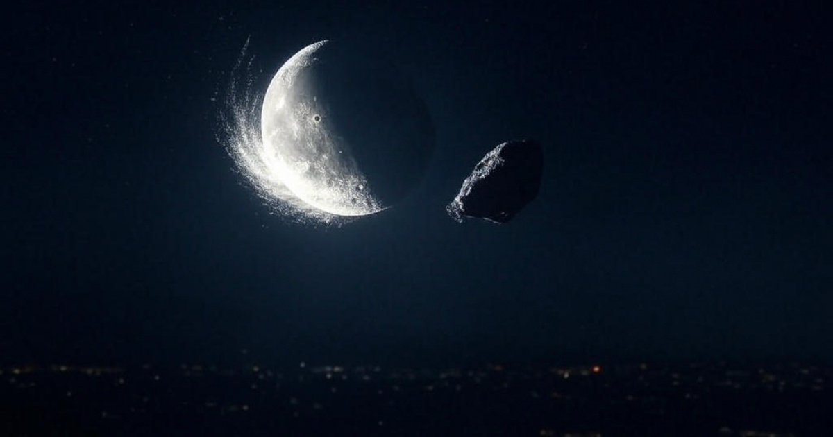 Місяць Астероїди Земля Місячний пил 2024 PT5 REBOUND Дослідження ...