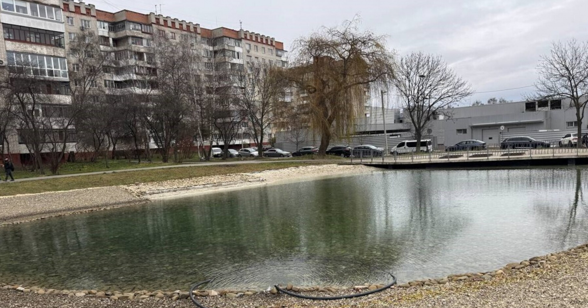 Львів: озеро на вул. Панча завершують наповнювати водою | GreenPost